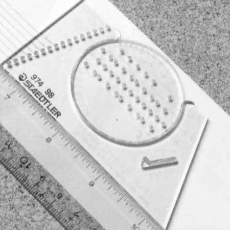 Lettering Guide Ruler | Lovealways Marissa